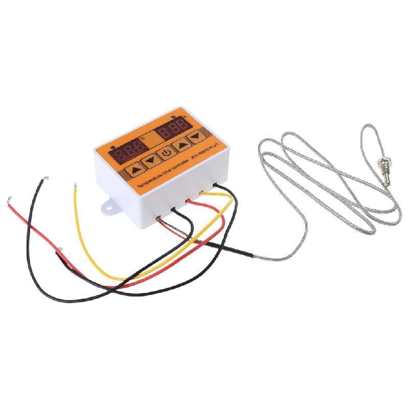 Digital Display Thermometer Hot And Cold Temperature Thermostat Control ...