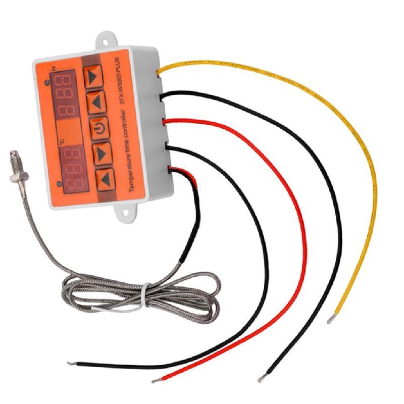 Digital Display Thermometer Hot And Cold Temperature Thermostat Control ...