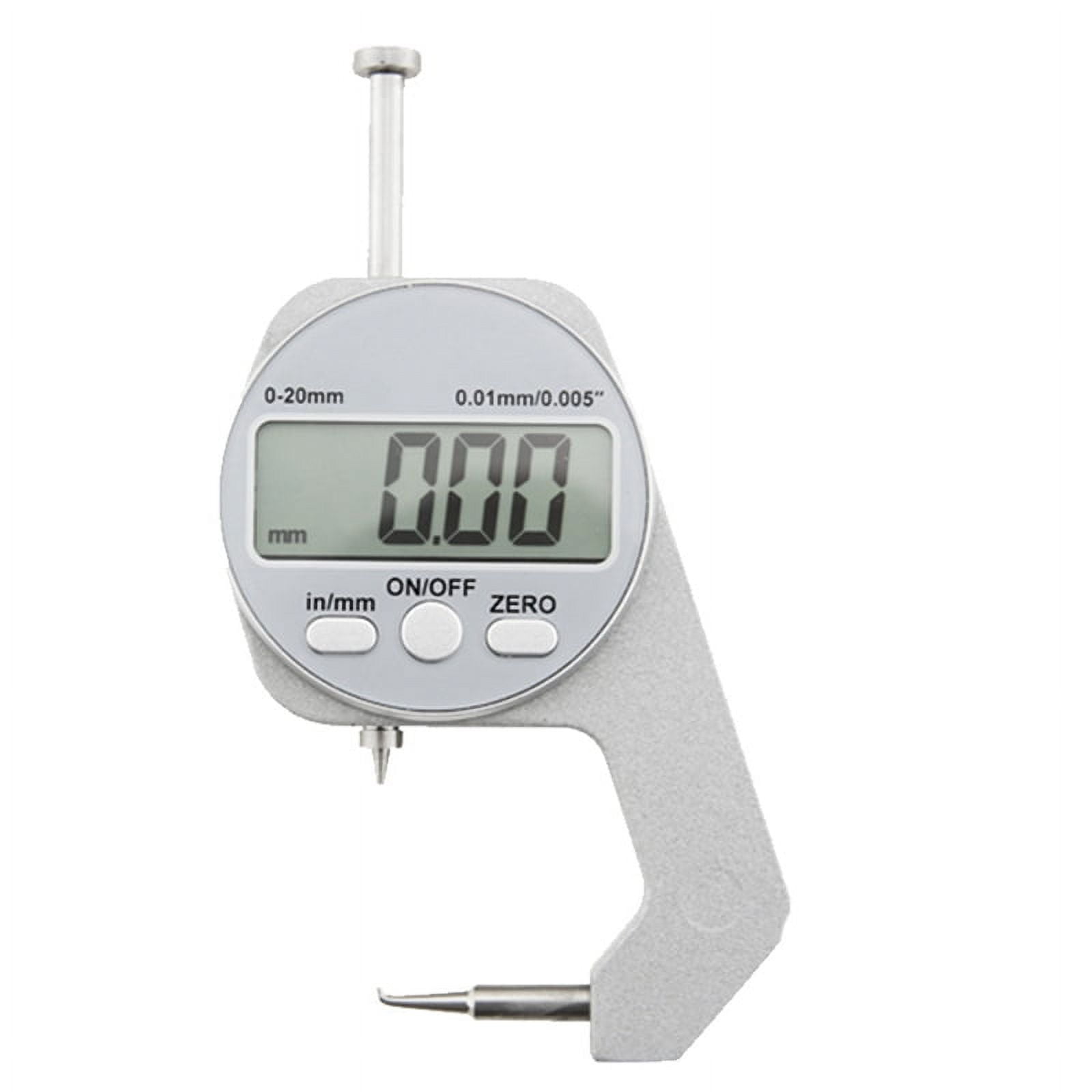 Digital Display Thickness Gauge Electronic LCD Micrometer Metric Wall ...