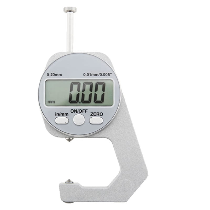 Digital Display Thickness Gauge Electronic LCD Pointed - Walmart.com