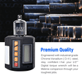 Digital Display Torque Meter Wrench Tester Drive for 3/8 Inch &1/4 Inch ...