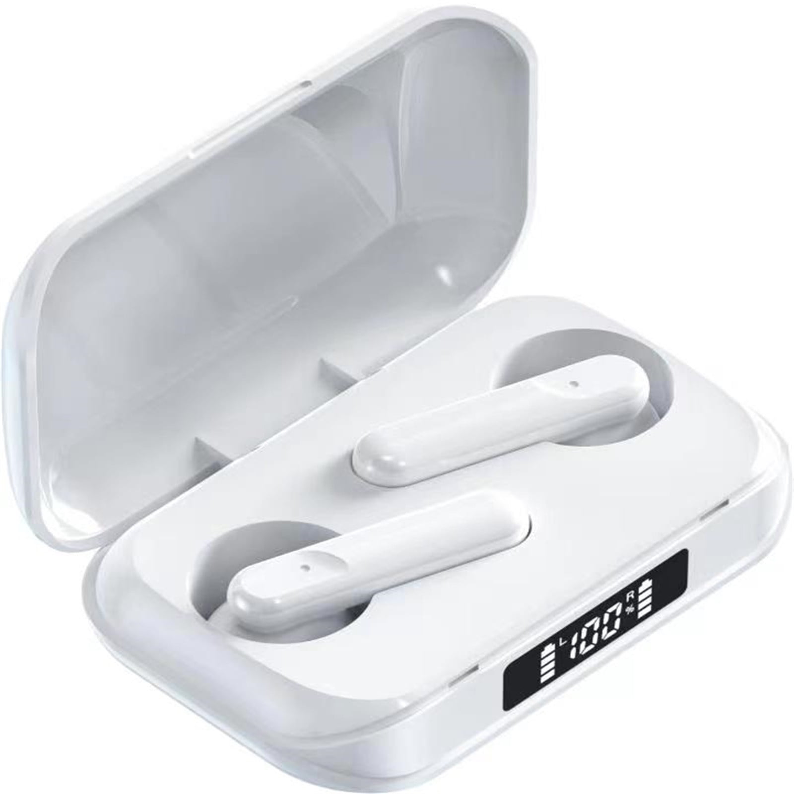 Digital Display Touchs Control Wireless Bluetooth Earphones Headphones ...
