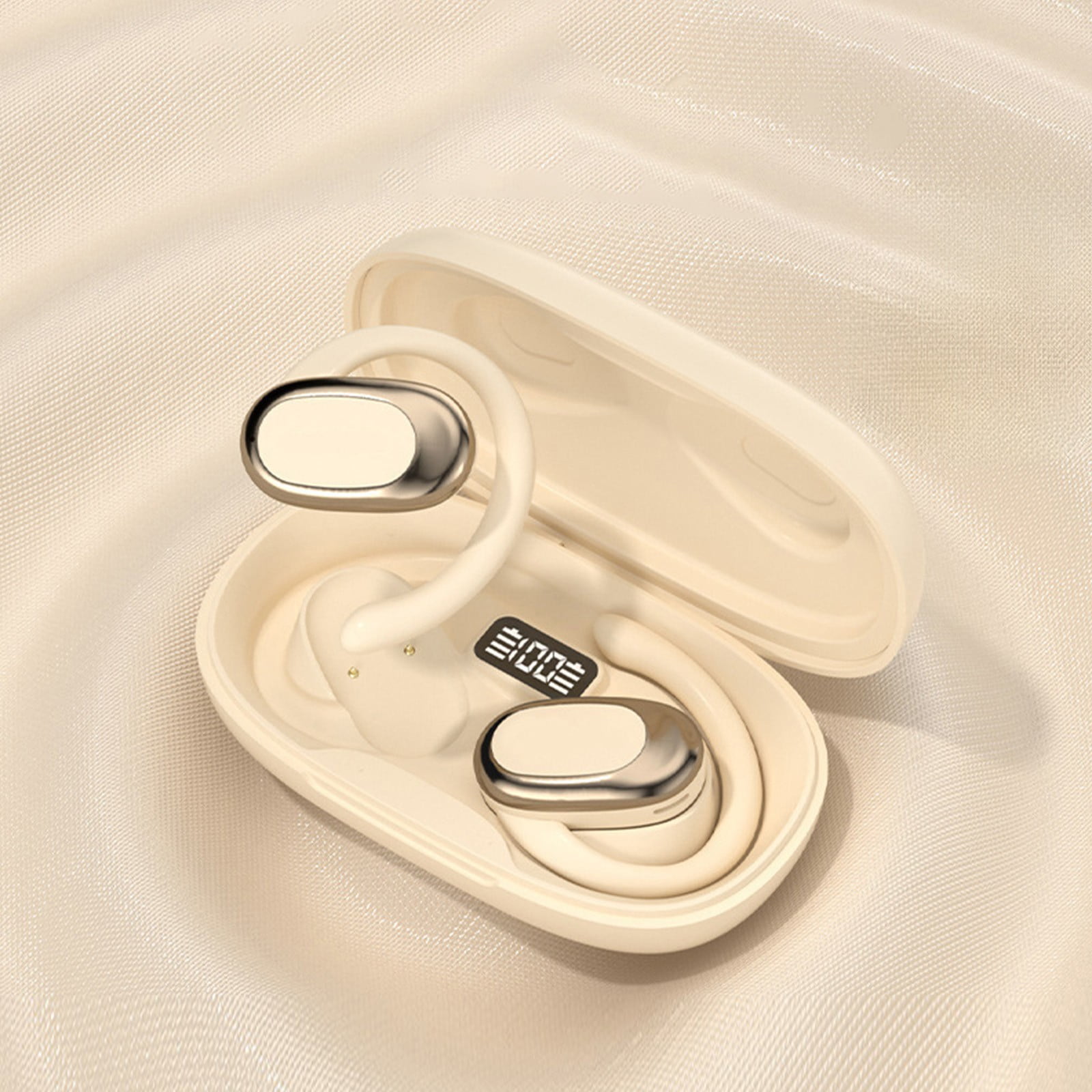 Digital Display Transparent Deep Low Frequency Air Conduction Bluetooth ...