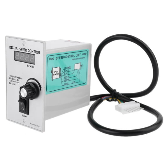 Digital Display UX-52 400W Motor Speed Controller Regulated Speed ...