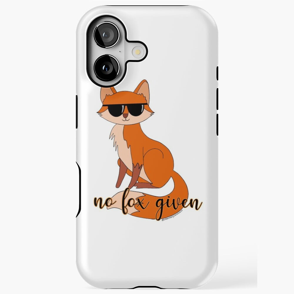Digital Doodle Pun Animal Sassy Phone Case with iPhone 17 to 11 Pro Max ...