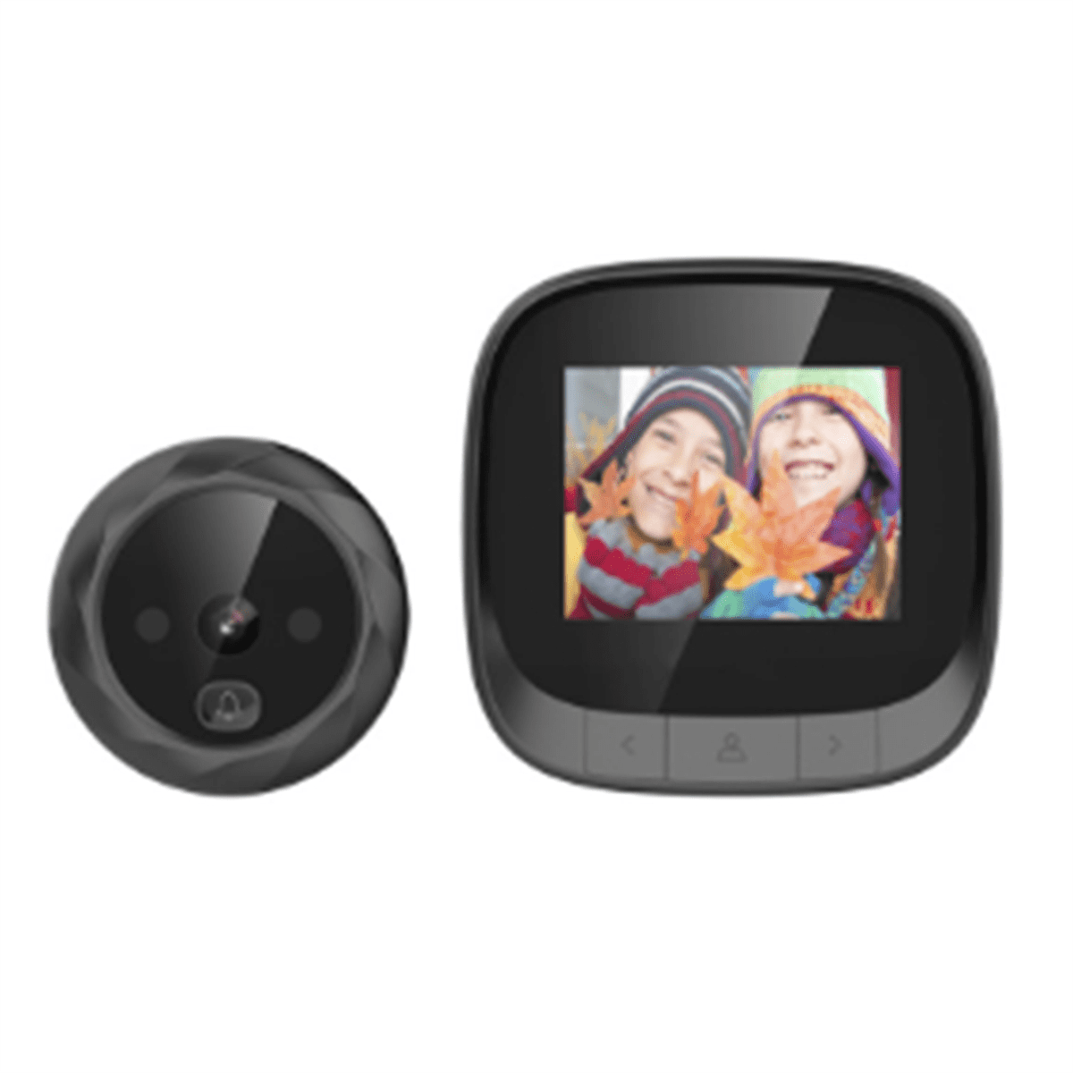 Digital Door Viewer 2.4Inch LCD Screen Electronic Camera Recording IR ...