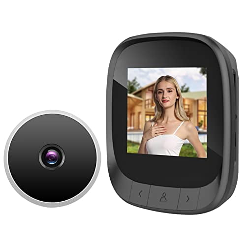 Digital Door Viewer, 2.4in Smart Visual Video Peephole WLAN Electronic ...
