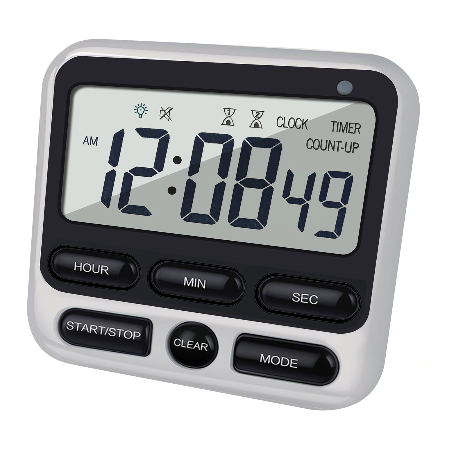Digital Dual Kitchen Timer with Strong Magnet,24-Hour Countdown ...