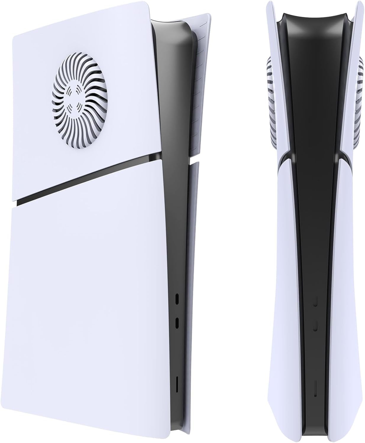 Digital Edition Cover Plates with Cooling Vents for PS5 Slim Console ...