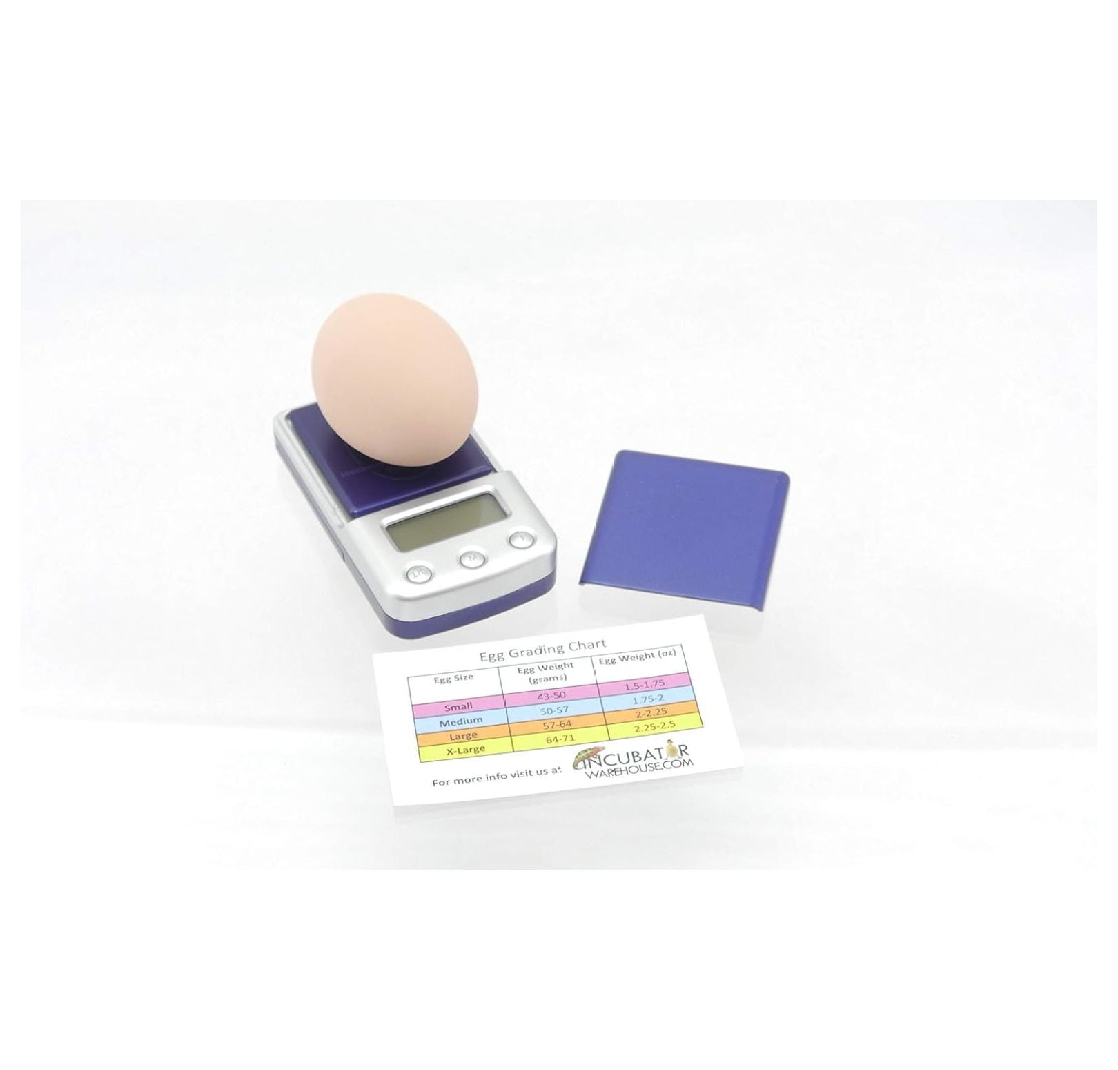 Digital Egg Scale - Accurate Humidity Measurement and Egg Sizing - Walmart.com