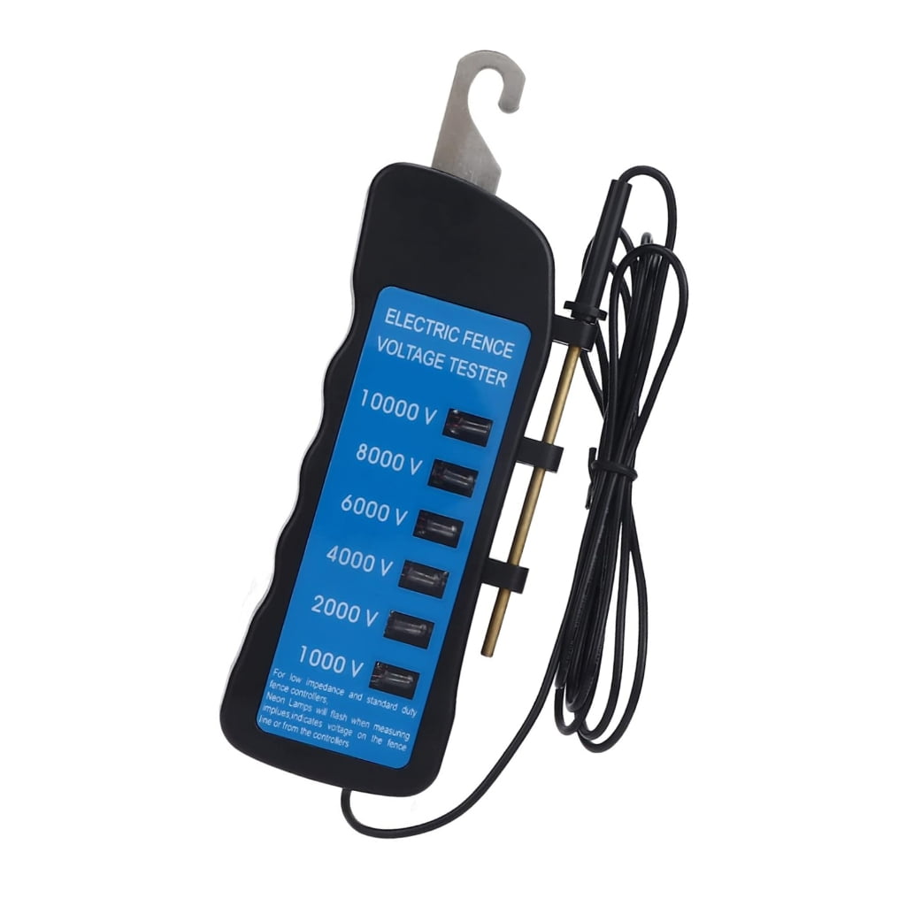 Digital Electric Fence Test Meter 1000 to 10000V Waterproof Farm ...