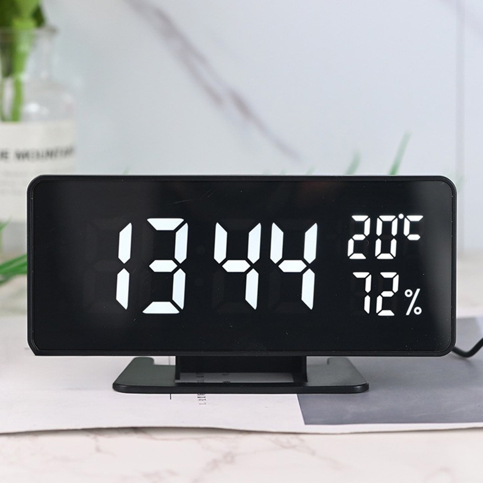 Digital Electronic Clock Led Display Electronic Clock Stereo Digital ...