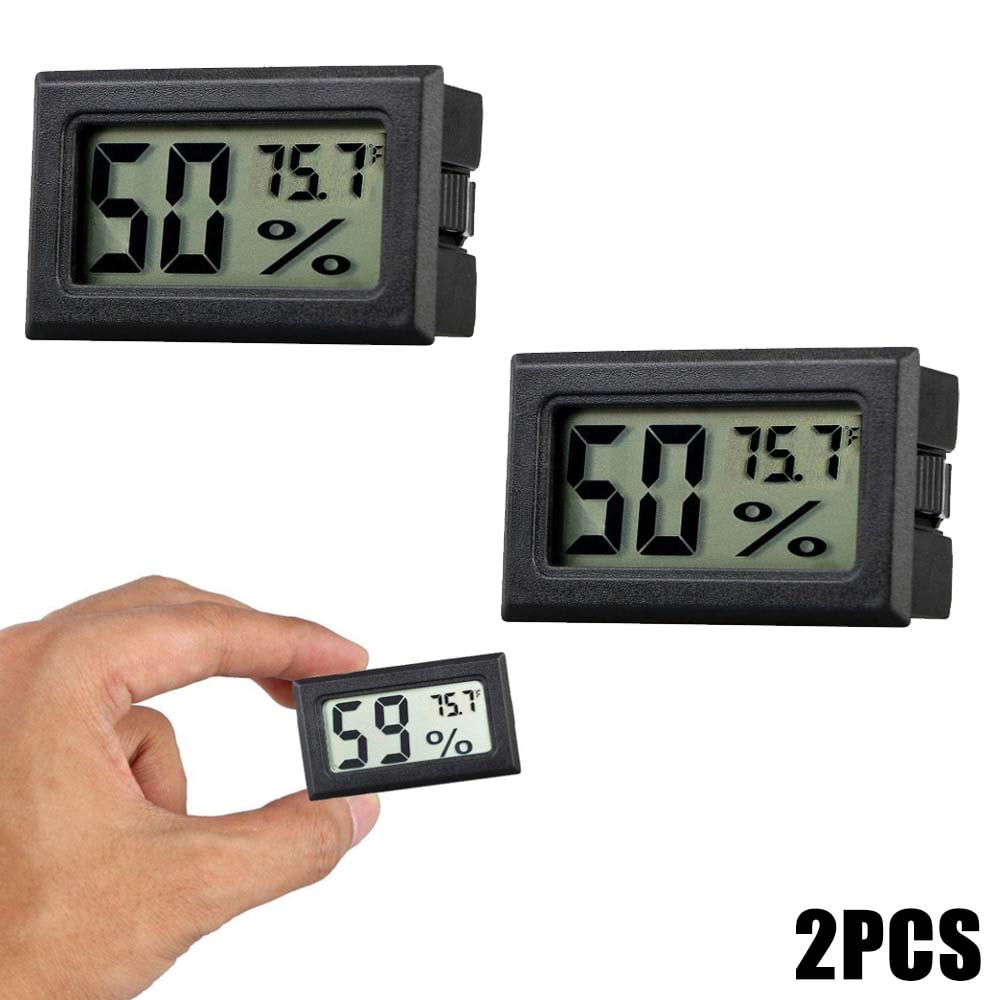 Digital Electronic Thermometer Hygrometer, Mini Fahrenheit (℉) LCD ...