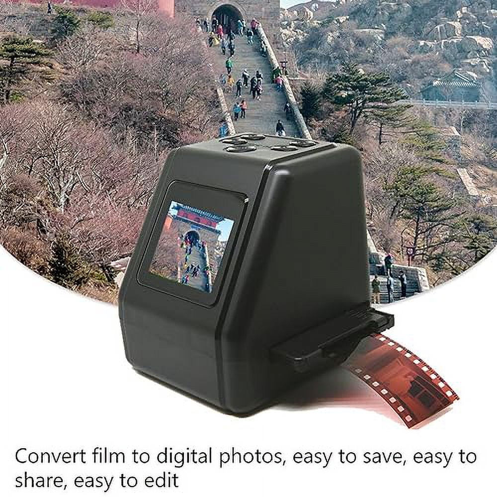 Digital Film Scanner, Convert 135 126 110 8mm Slides to 12MP JPG, Fast ...