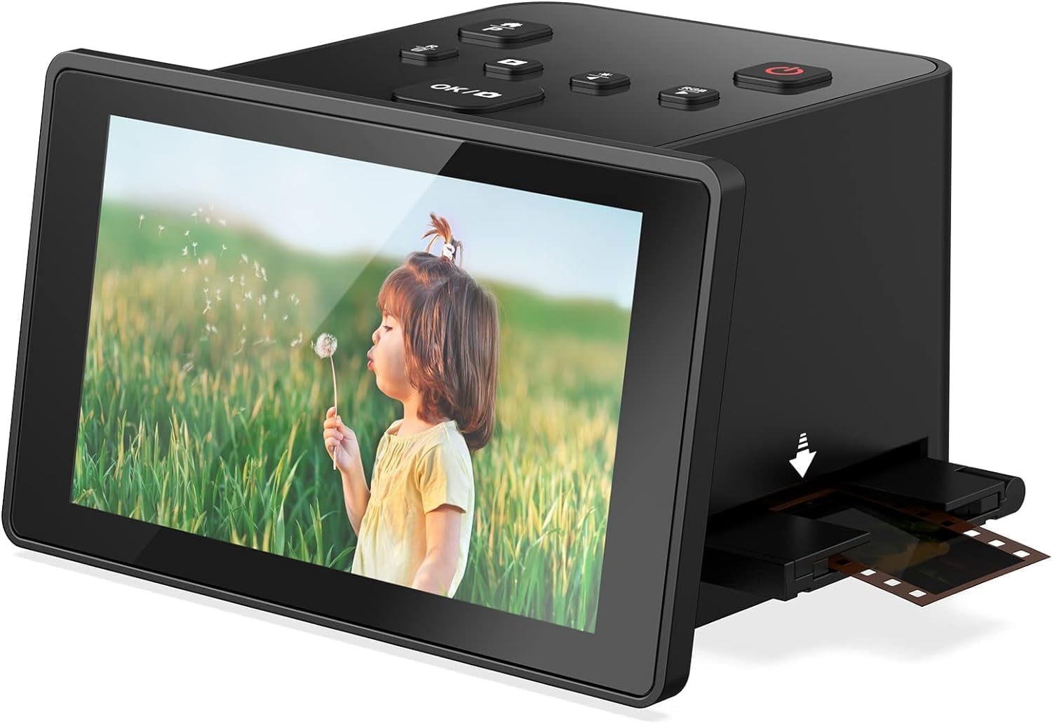 Digital Film Scanner, Negatives and Slide Scanner with Large 5" LCD ...