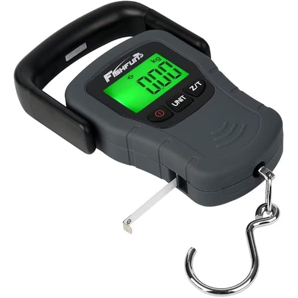 Digital Fish Scale, Electronic Hanging Fish Weight Scale with Large ...
