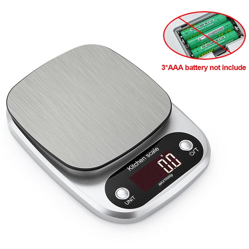 Digital Food Kitchen Scale for Baking and Cooking 10kg Weight Balance ...
