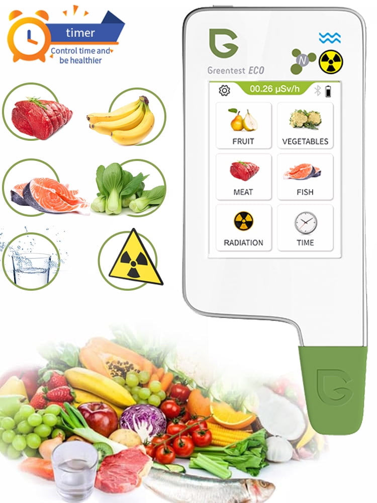 Digital Food Nitrate Tester, Portable Geiger Counter, Nitrate Tester ...