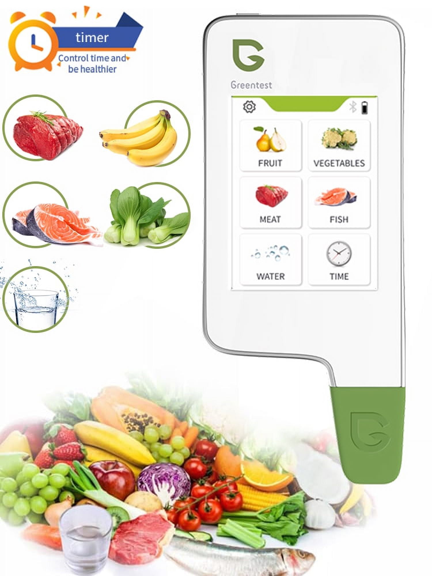 Digital Food Nitrate Tester, Portable Geiger Counter, Nitrate Tester ...