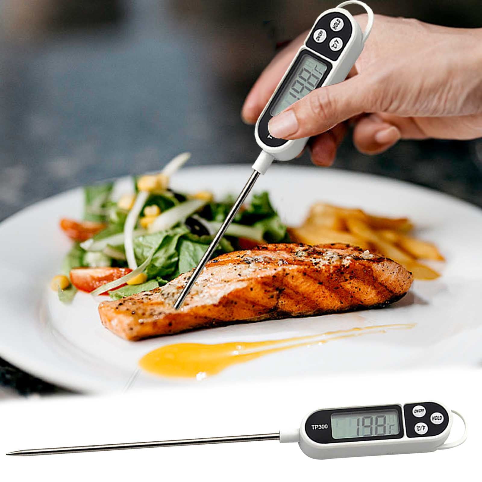 Digital Food Probe Thermometers | Instant Read Meat Temp Sensor 3 Pack ...