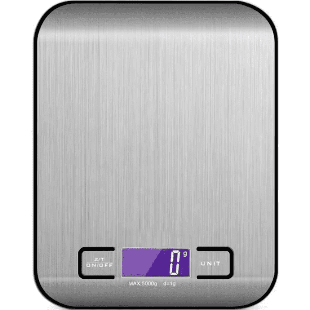 Digital Food Scale – 11 LB Capacity, Tare Function, Stainless Steel ...