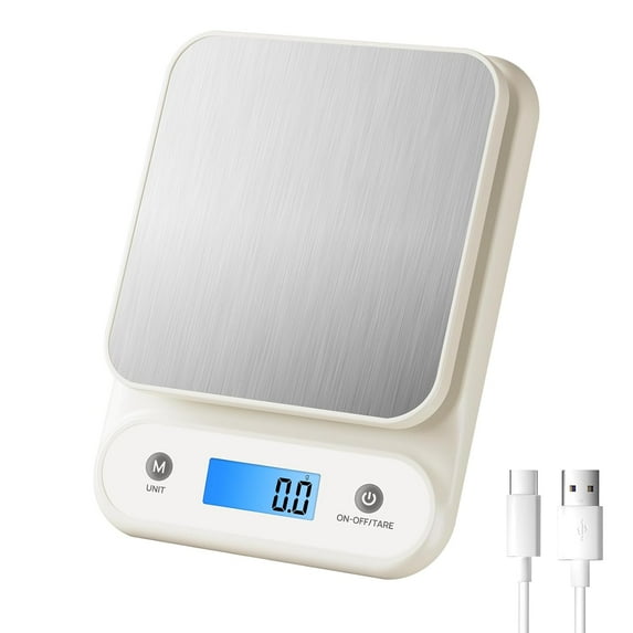 Digital Food Scale for Kitchen 11lb/0.1oz, 5kg/0.1g, Cooking Baking ...