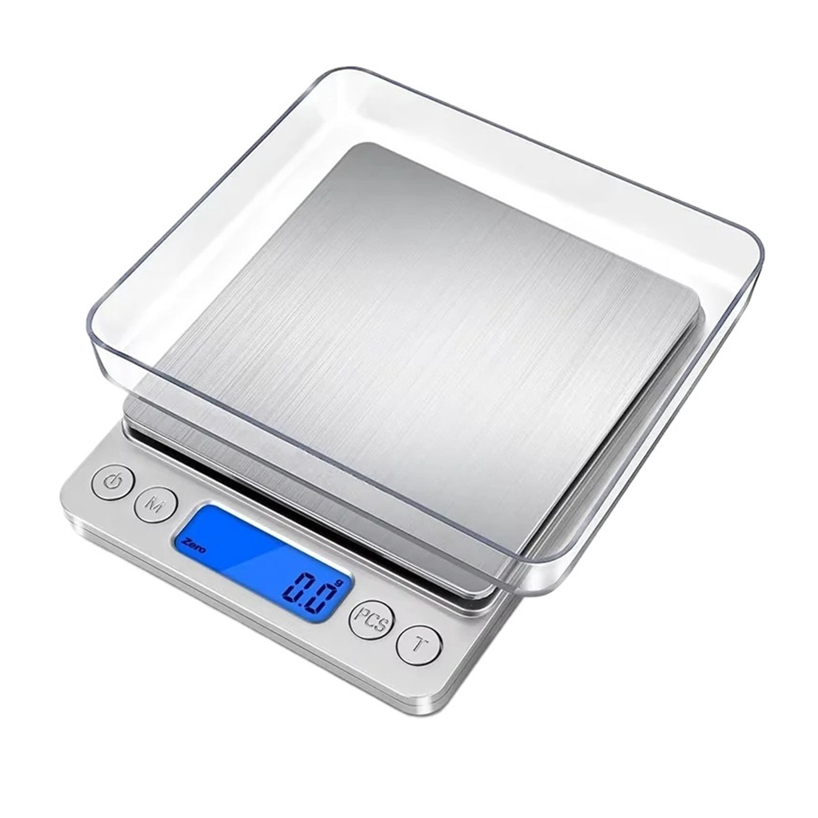 Digital Food Scale with Gram and Ounce Kitchen Scale with Tray Portable ...