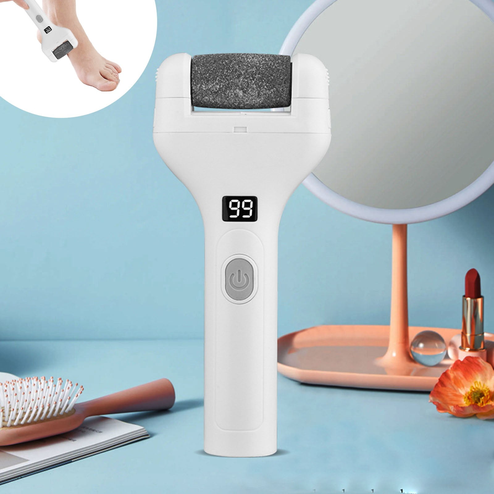 Digital Foot Grinder Callus Remover | Electric Pedicure Tool | USB ...