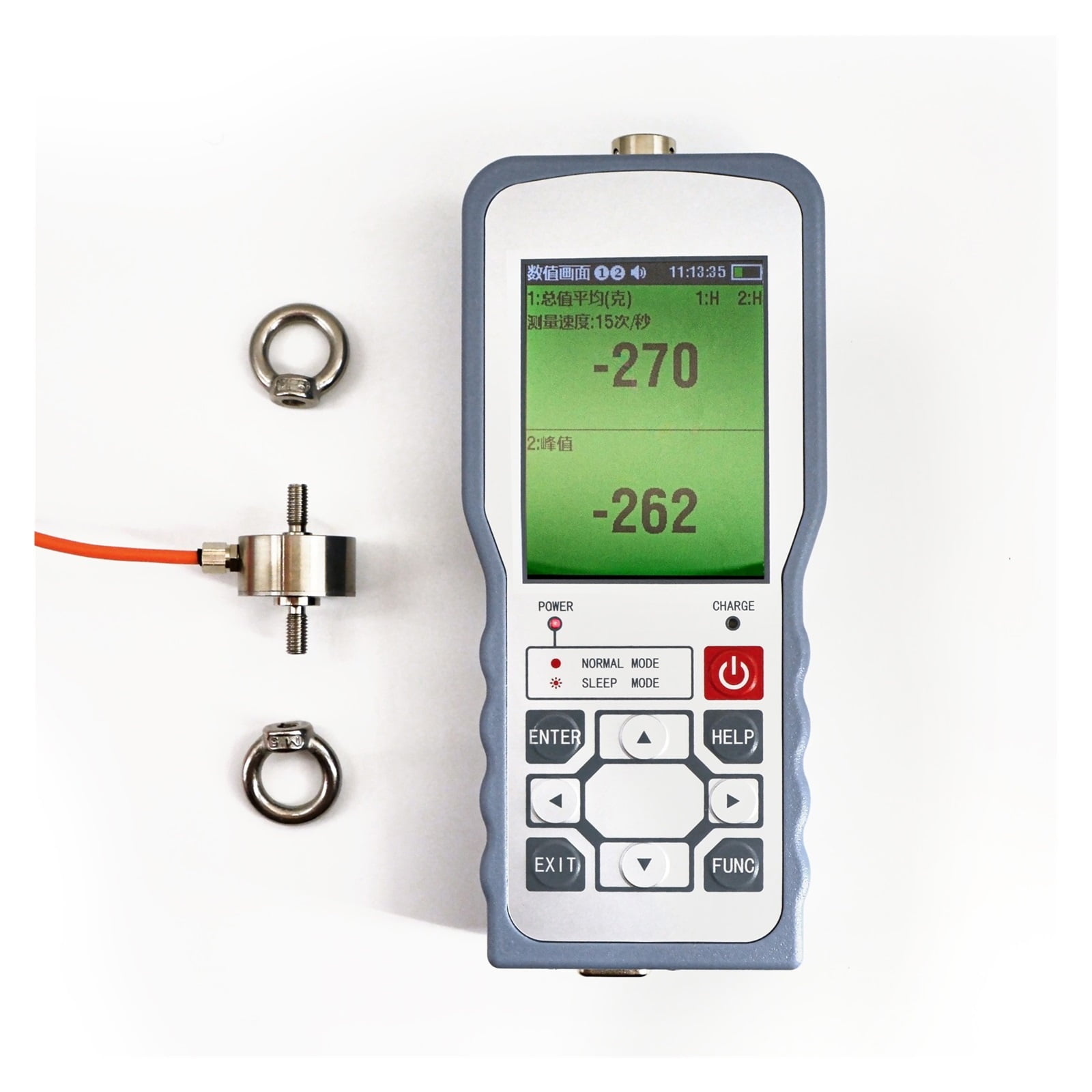 Digital Force Gau Push Pull Gau Dynamometer With External Load Cell ...