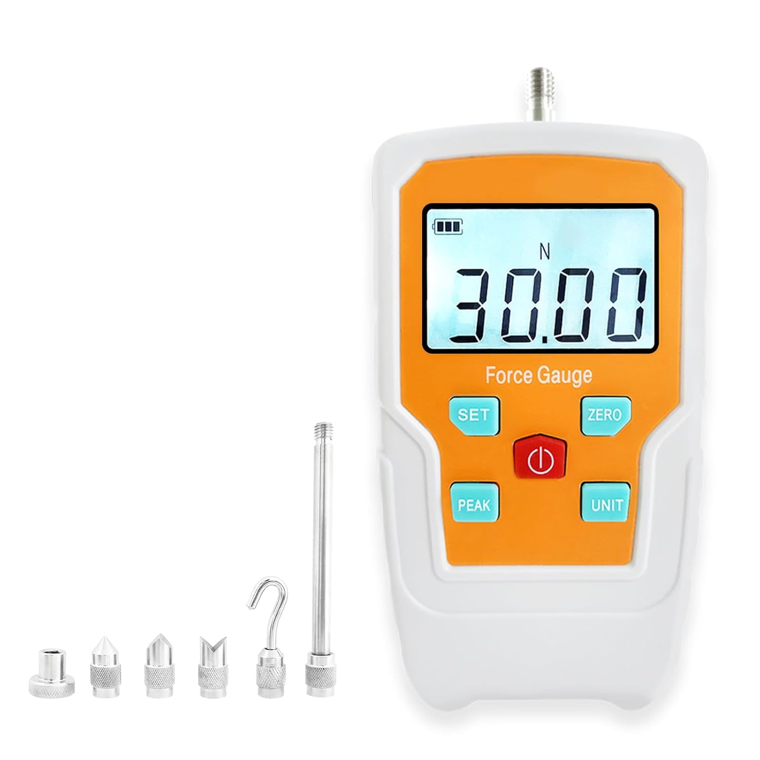 Digital Force Gauge Push and Pull Meter Dynamometer Tension Pressure ...