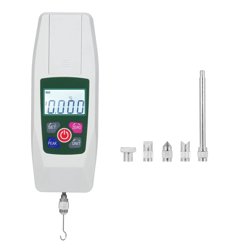 Digital Force Gauge Push and Pull Tester Meter Mini Dynamometer N Kg Lb ...