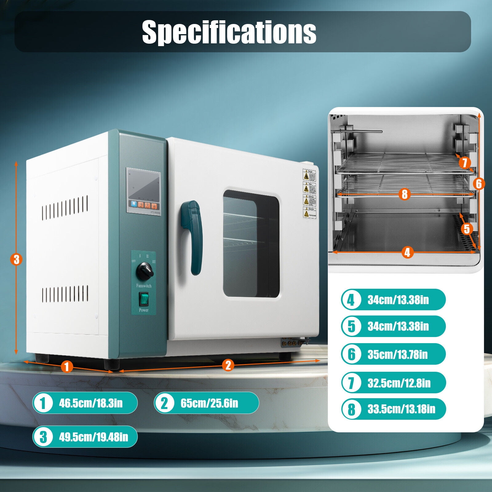 Digital Forced Air Convection Drying Oven Laboratory Constant Temperature Oven 1000W - Walmart.com