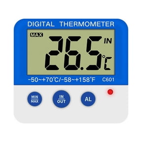 Mini Refrigerator Fridge Thermometer, 2 Pack Digital Freezer ...