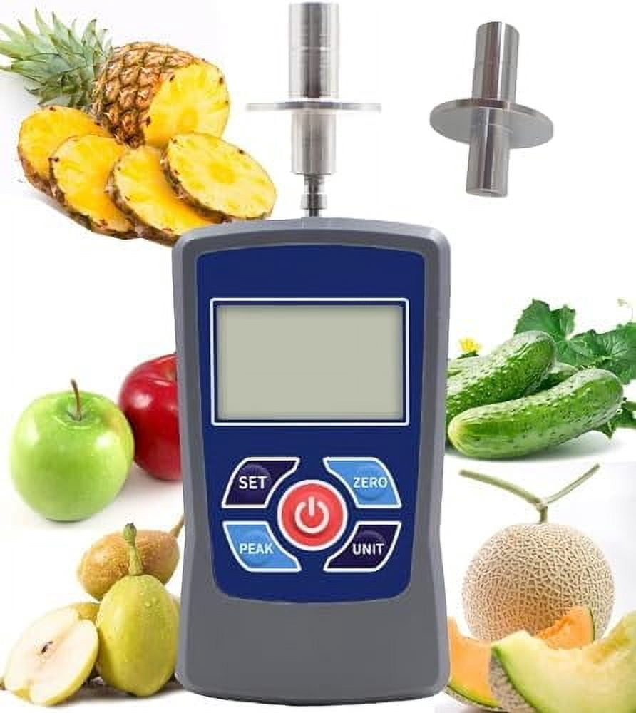 Digital Fruit Hardness Tester Meter Gauge Mini Fruit Dynamometer ...