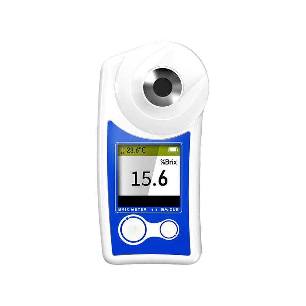 Digital Fruit Sugar Meter Refractometer Fruit Juice Drinks Beverage ...