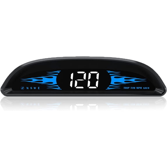 Digital GPS Speedometer, Universal Car HUD Head Up Display with Speed ...