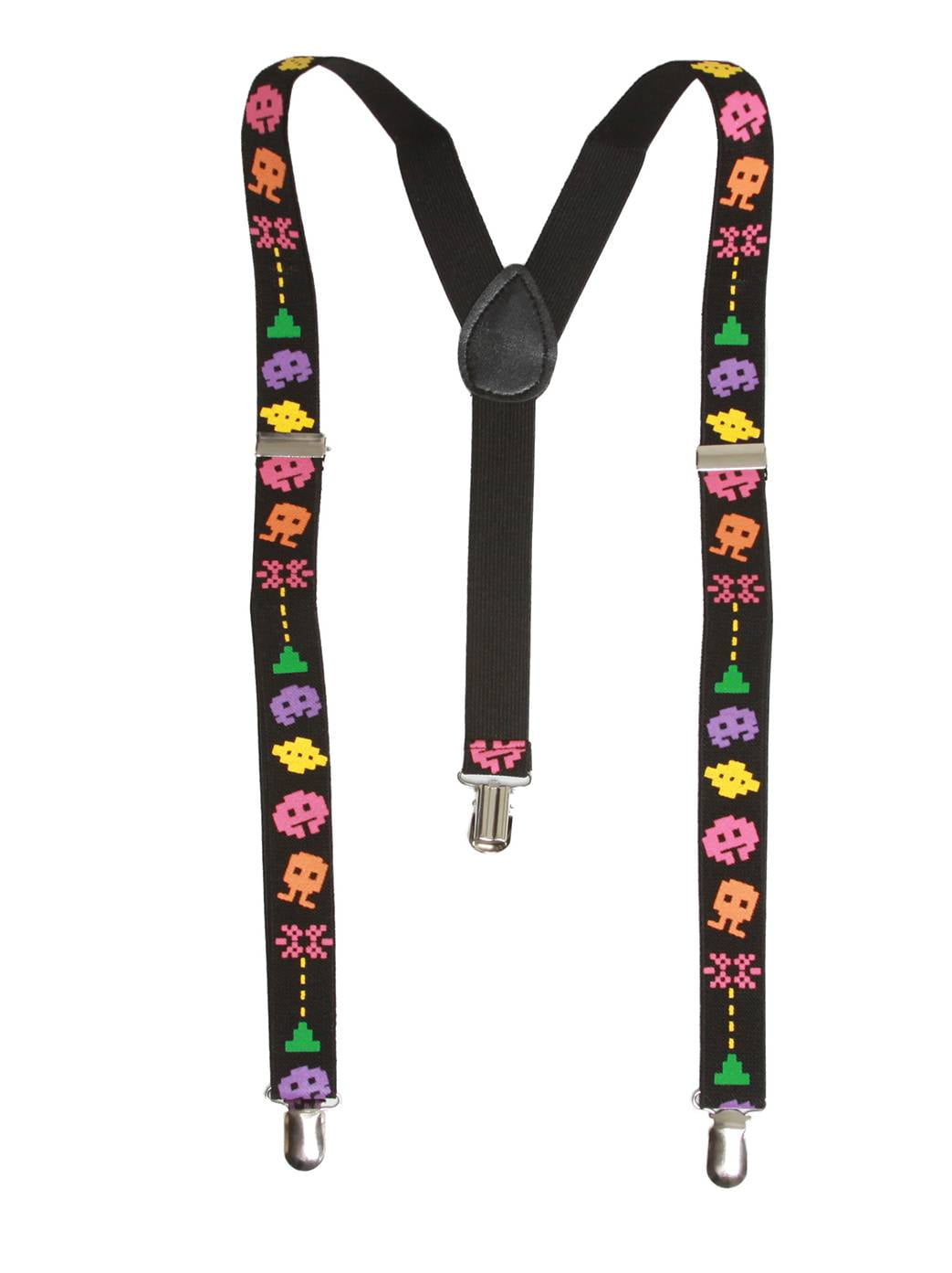 Digital Game 3 Clip Stretchable Suspenders - Walmart.com
