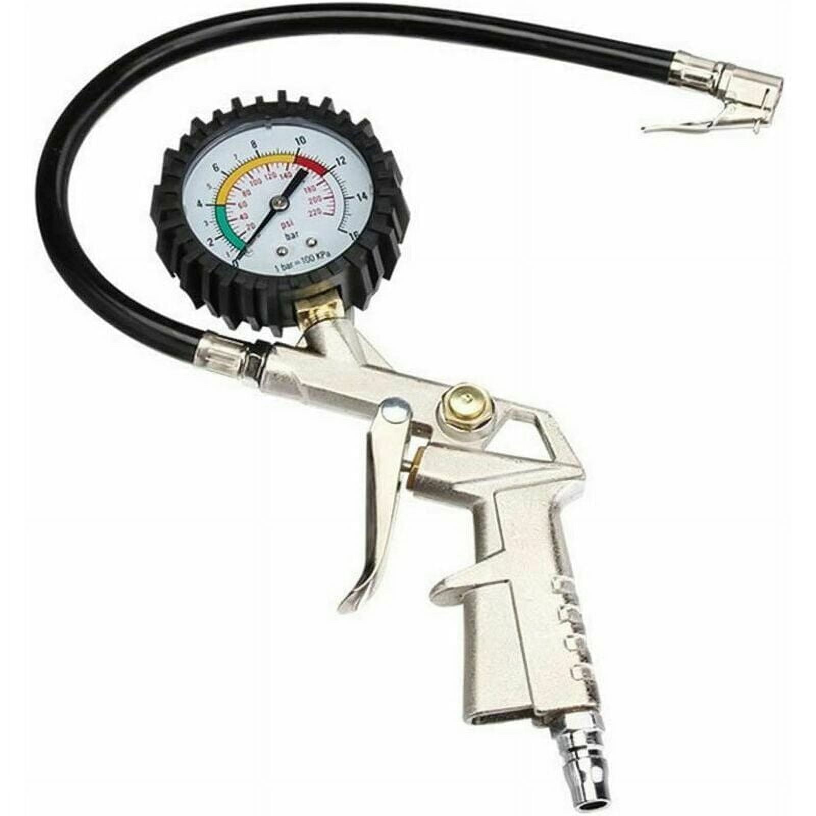 Digital Gauge Inflator Gun, Accurate Measurement With Large 2.95 Inch Dial For Clear Reading And ...