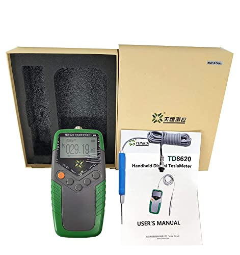 Digital Gauss Meter Tesla Meter High Precision Gaussmeter Fluxmeter ...