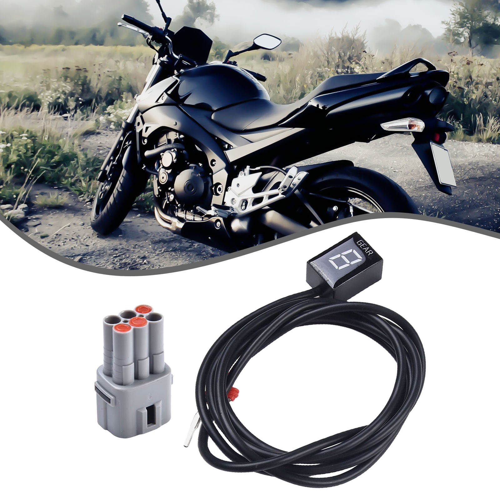 Digital Gear Indicator Display for Suzuki Motorcycle DL1000 V Strom ...