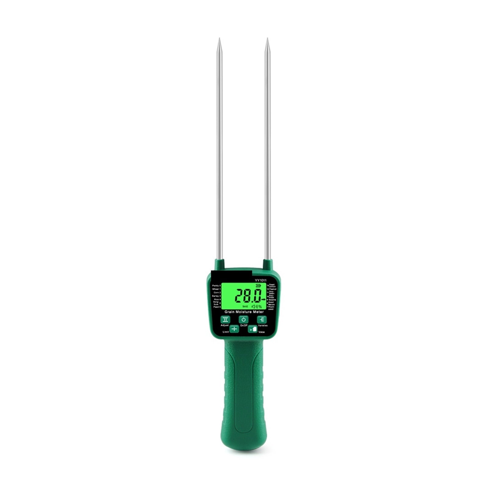 Digital Grain Moisture Meter Hygrometer With Measuring Probe For Corn ...