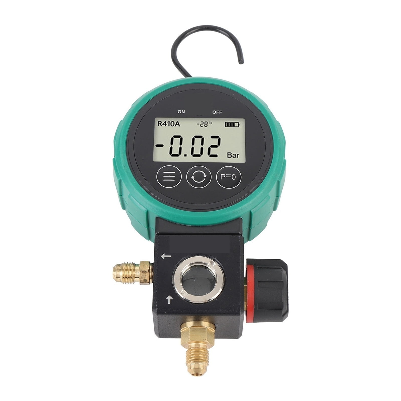 Digital HVAC Gauge Ergonomic Hand Wheel Power Saving Multifunctional ...