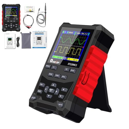 Digital Handheld Automotive Oscilloscope 2.4" LCD Screen 120MHz ...
