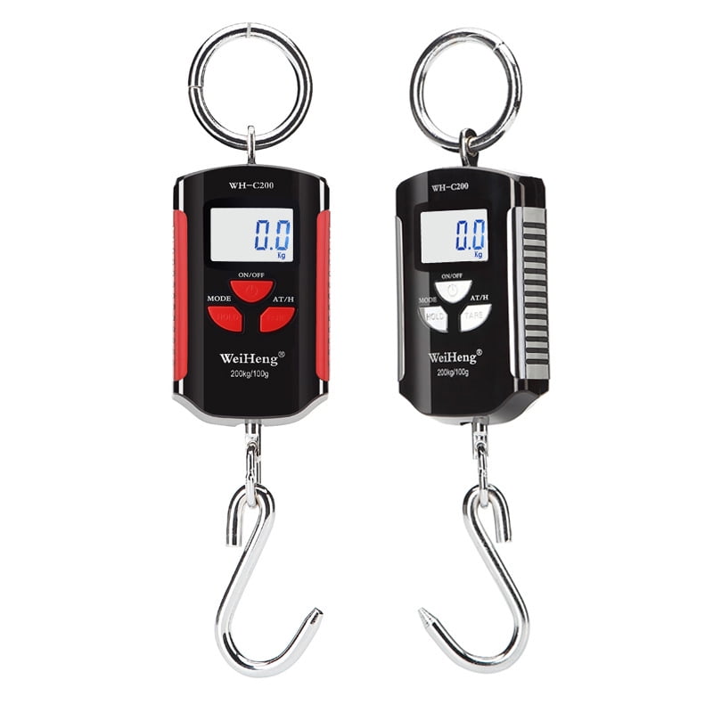 Digital Hanging Scales 200kg Portable Hanging Scale Electronic Weighing ...