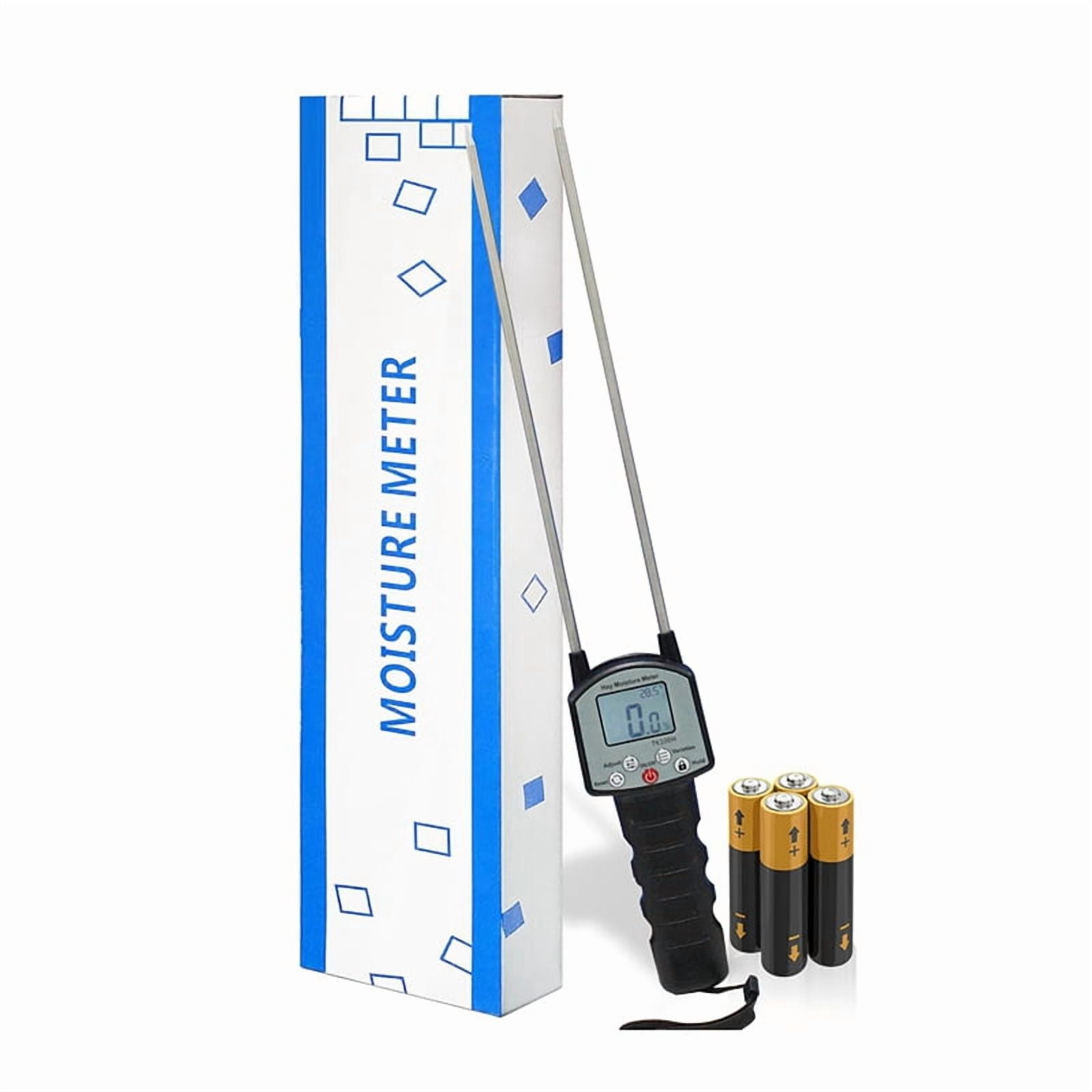 Digital Hay Moisture Meter Tester, Hay Moisture Probe for Accurate Real ...