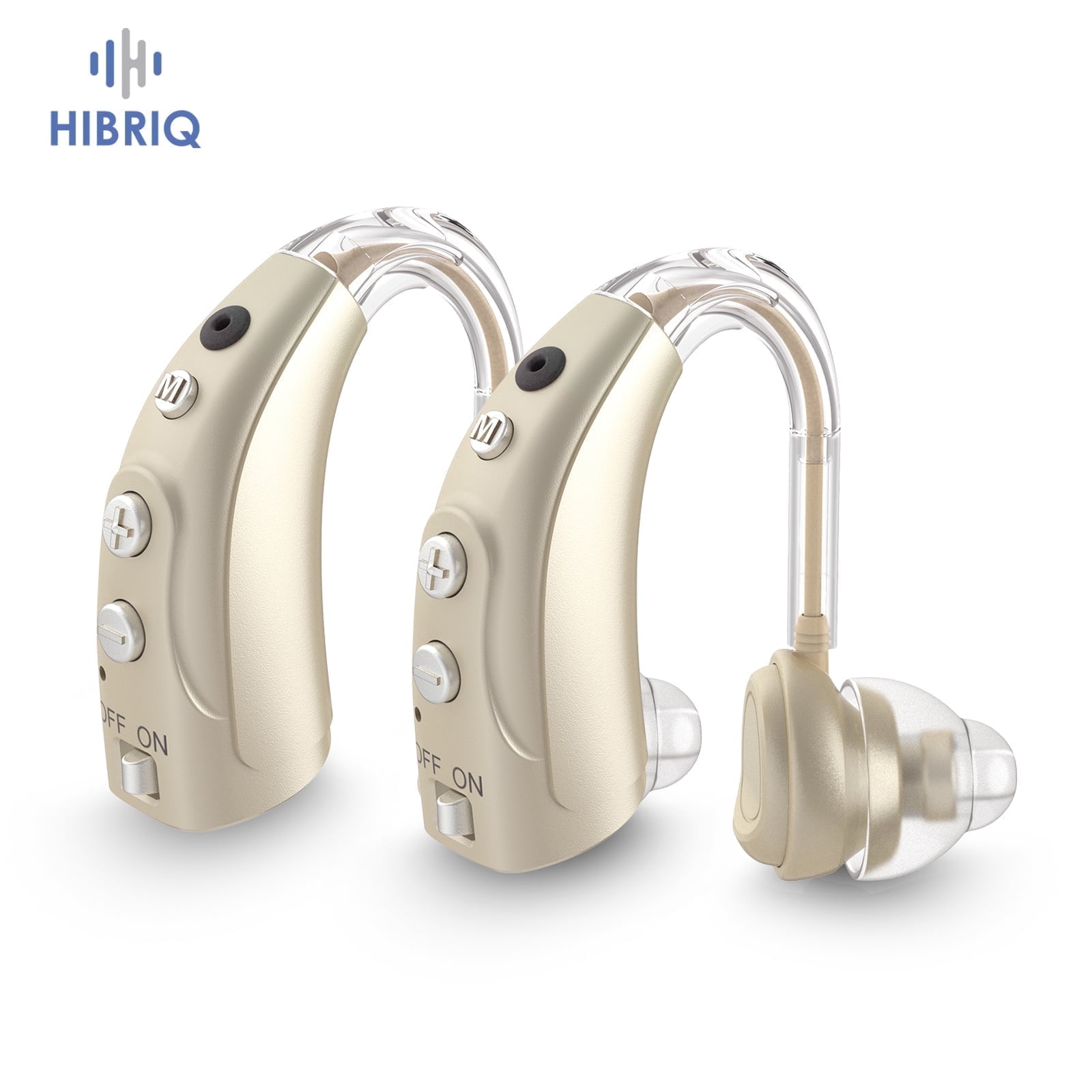 HIBRIQ Digital Hearing Aids for Seniors, Simple to Operate ...