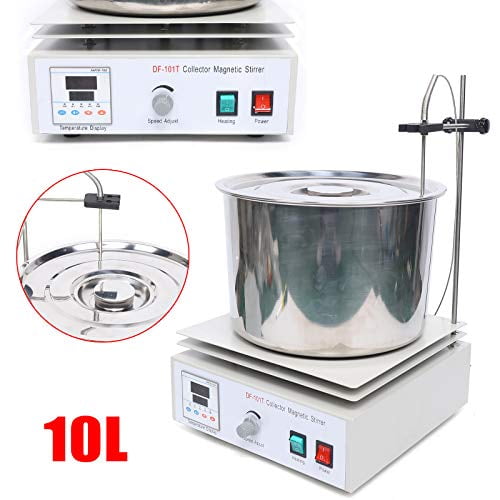 Digital Heat Collecting Magnetic Stirrer, 10L 110V 1000W 1400RPM ...