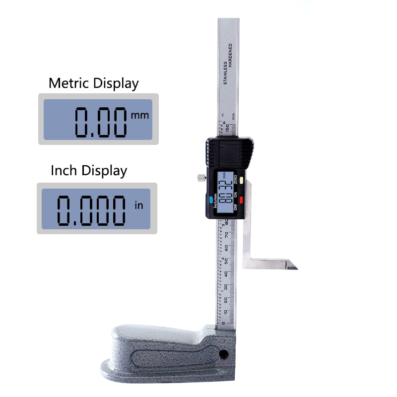 Digital Height Gauge 0-150mm 0.01mm Mini Stainless Steel Electronics Marking Gauge Measure ...
