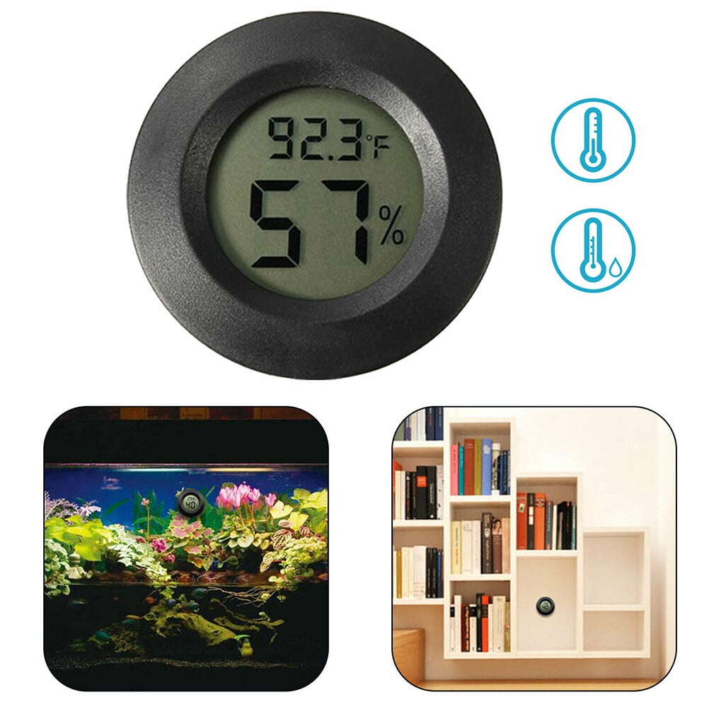 Digital Humidity Meter Reptile Pet Temperature Thermostat Nest for ...