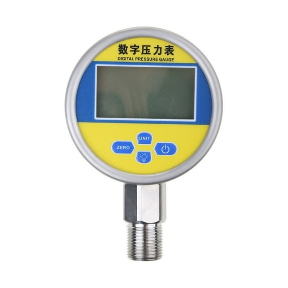 Digital Hydraulic Pressure Gau, 0-60MPa 5 Units 3.15" Dial For Air ...